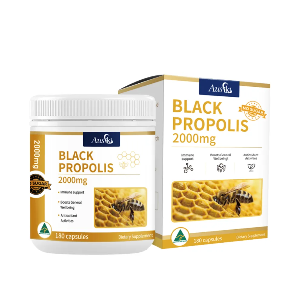 Ausiki Black proplis 2000mg 180c — Phoenix Beauty